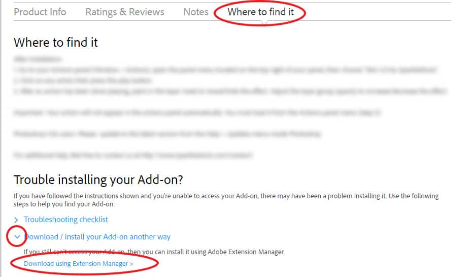 Adobe Add-ons Customer Help